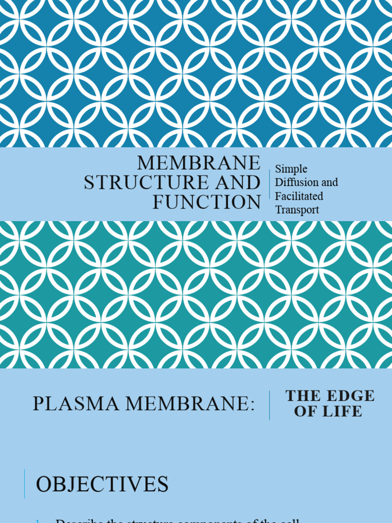 3 - Plasma Membrane and Transport Mechanisms | PDF | Cell Membrane ...