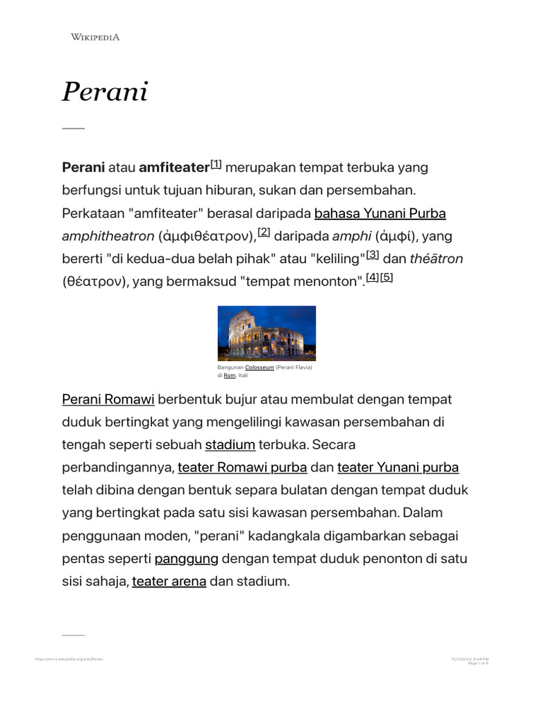 Perani: Bahasa Yunani Purba | PDF