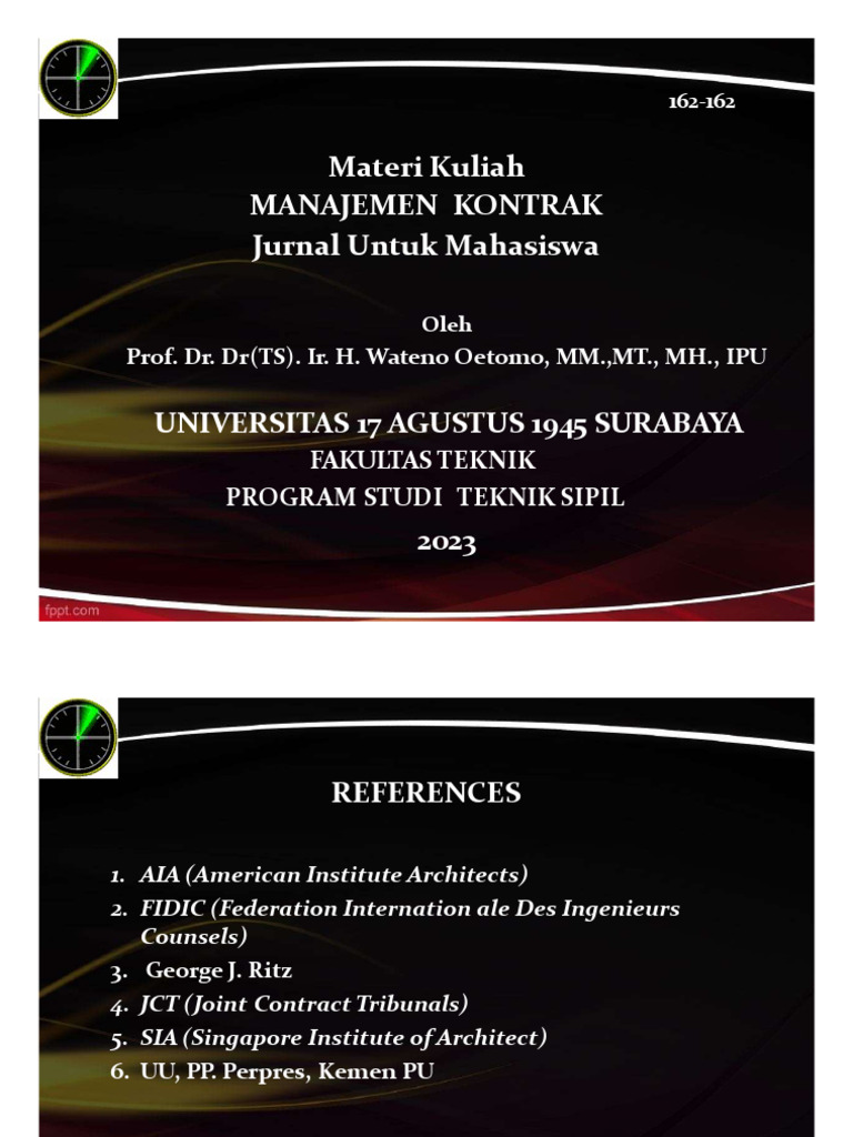 MGN Kontrak | PDF | Pengelolaan Keuangan & Uang