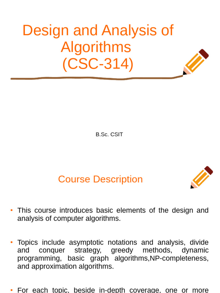 DAA Unit 1 | PDF | Algorithms | Time Complexity