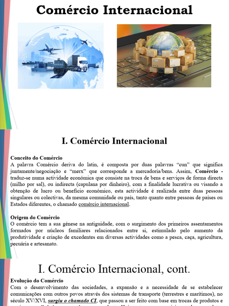 Aula MODULO DO COMERCIO EXTERNO | PDF | Acordo Geral sobre Tarifas e ...