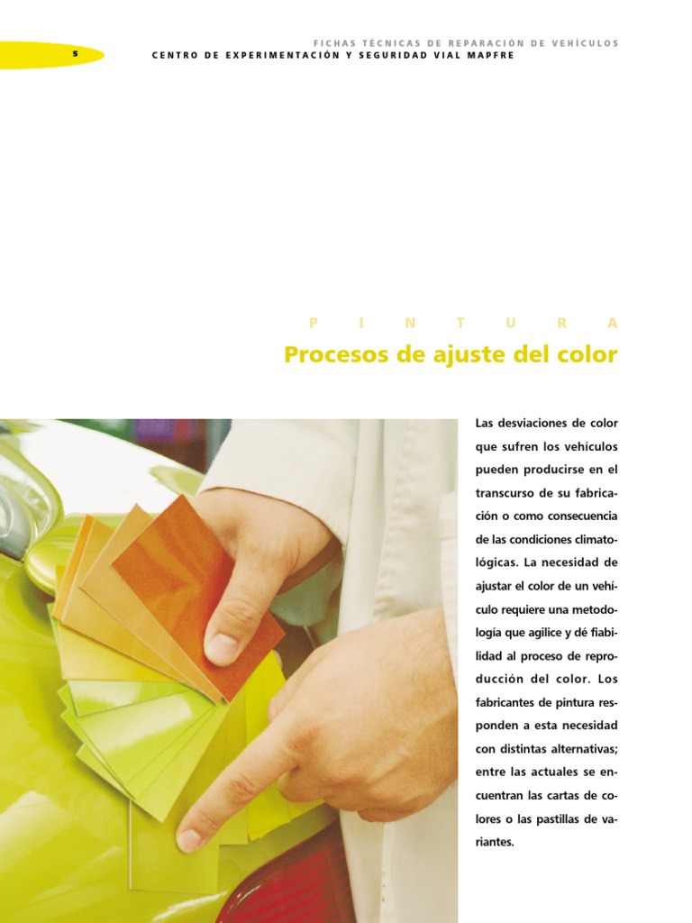 Pintura - Ajuste Del Color | PDF | Color | Pinturas
