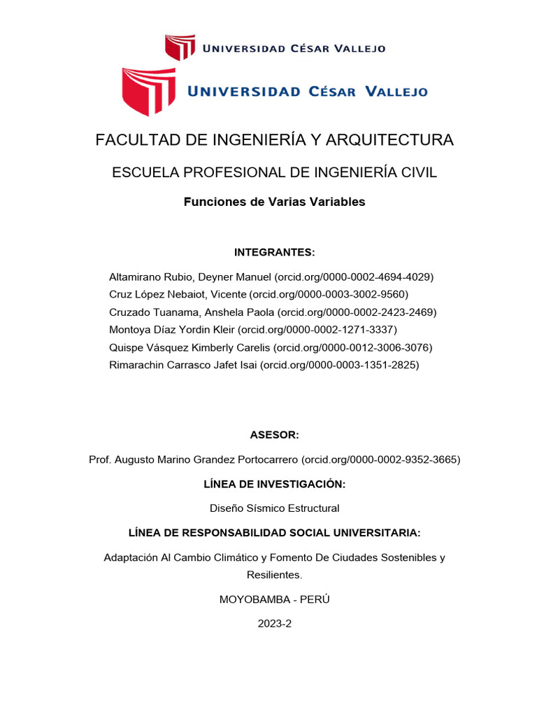 Informe de Matematica III | Descargar gratis PDF | Degradado | Derivado