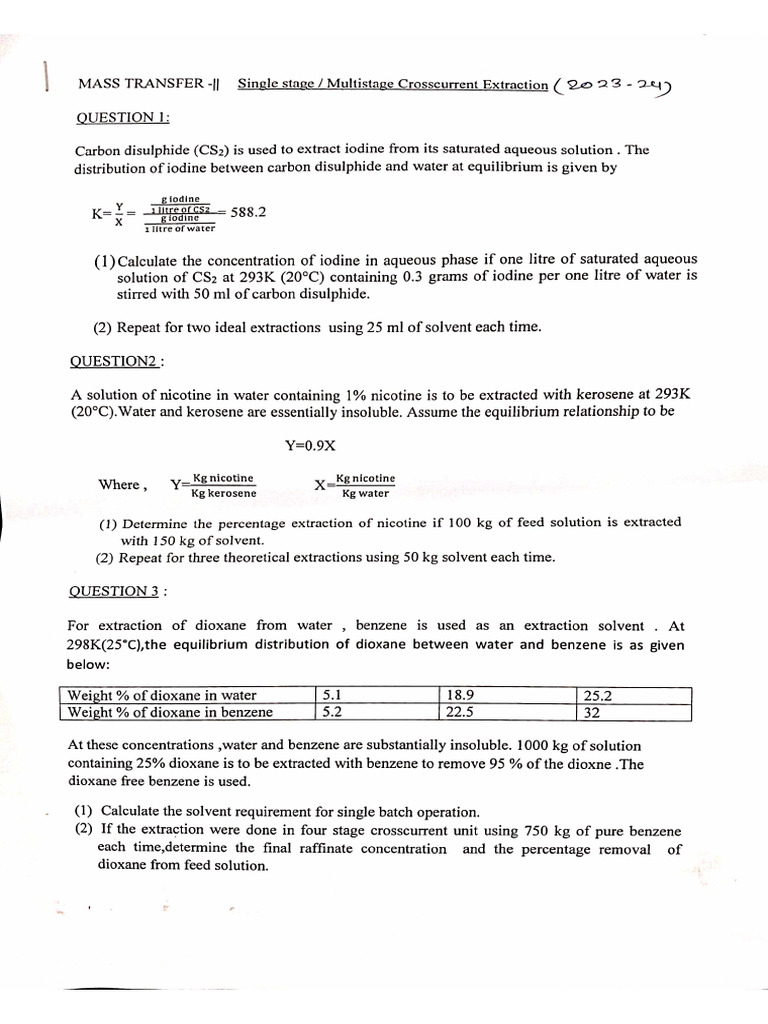 Extraction Assignment | PDF
