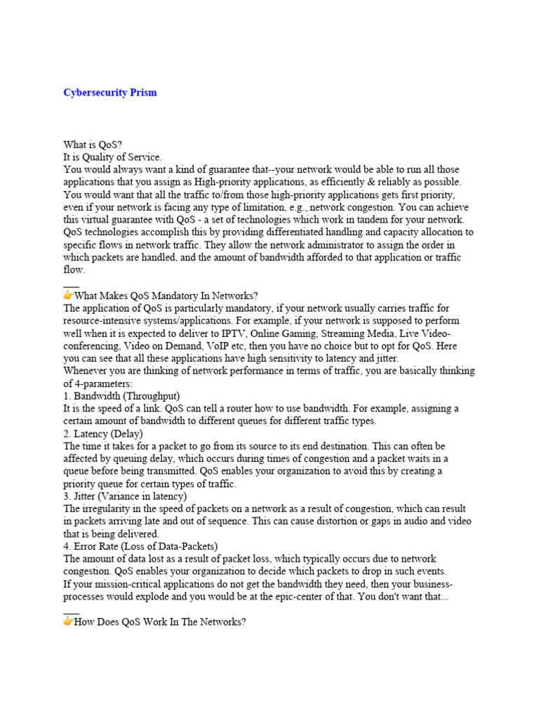 Cybersecurity Prism | PDF