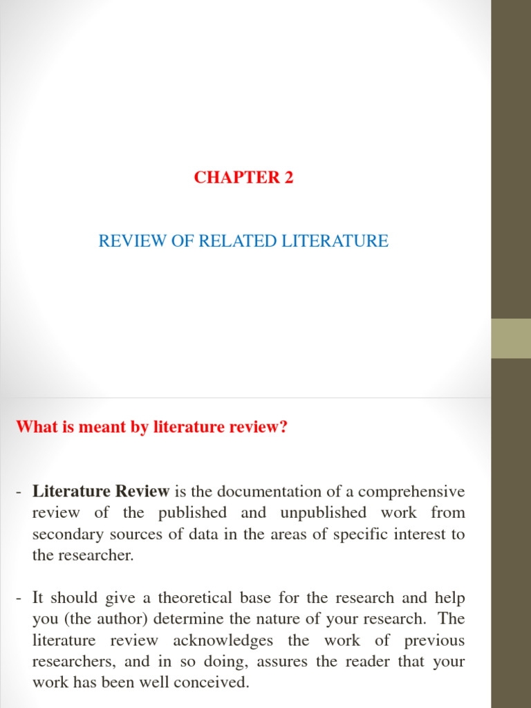 CHAP2-3 | PDF | Methodology | Citation