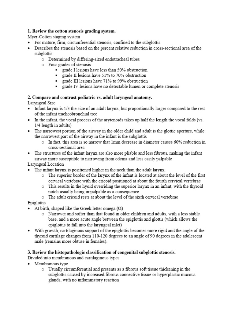 Grade Sumbatan Laring | PDF | Larynx | Medical Specialties