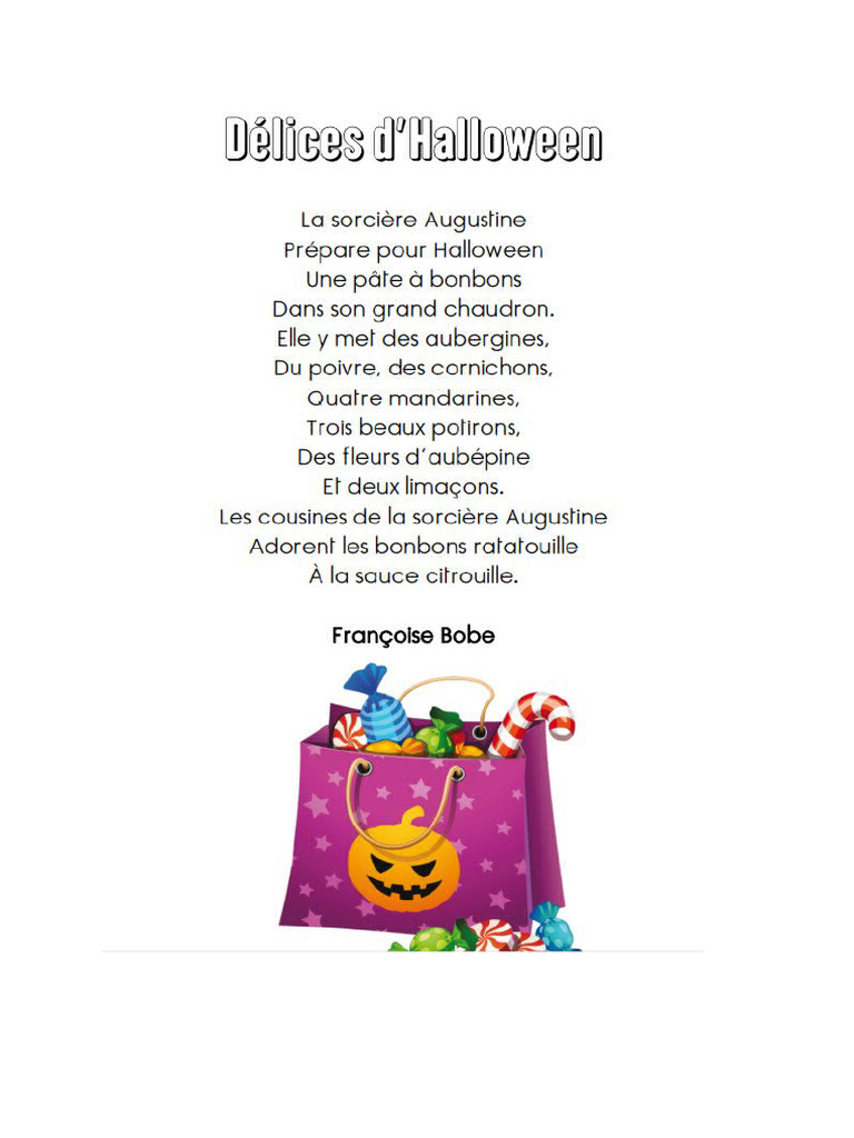 Poesie Halloween 2 | PDF