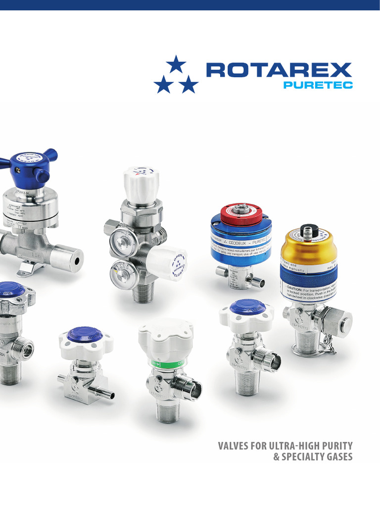 D00000 CAT en A4 V01 - Puretec Catalog | PDF | Valve | Leak