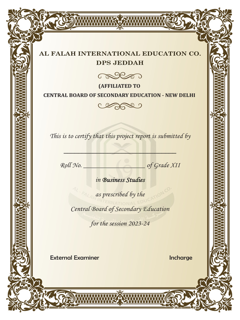 Certificates | PDF | Schools | Adolescence