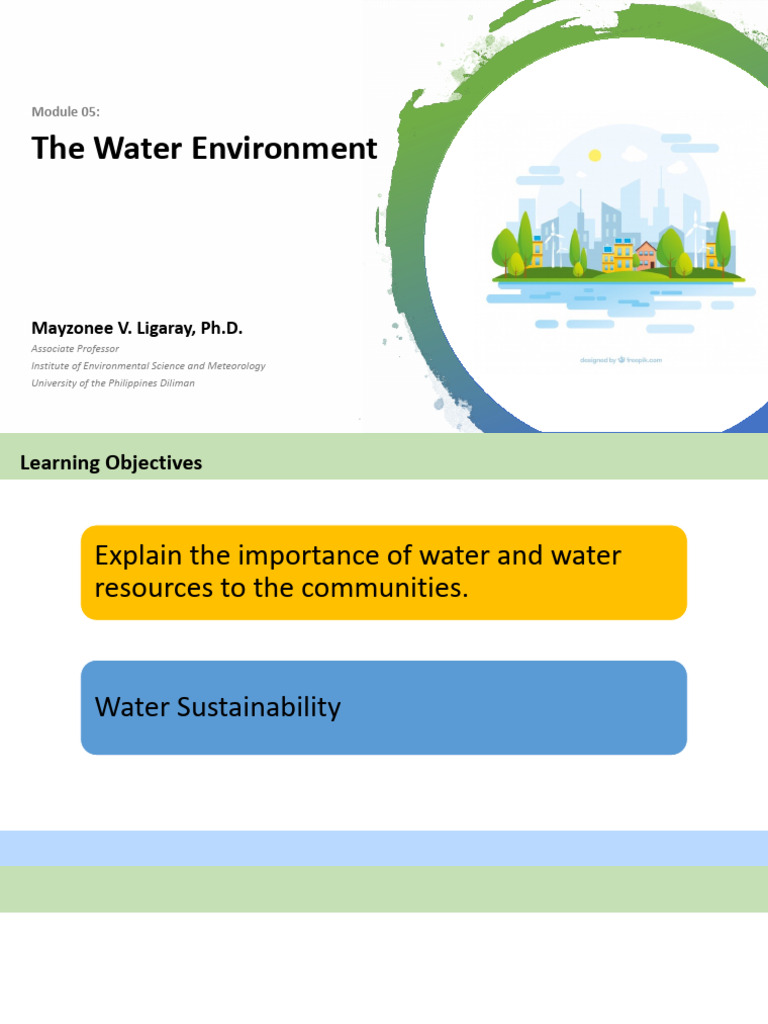 Module 06 | Download Free PDF | Water | Water Resources