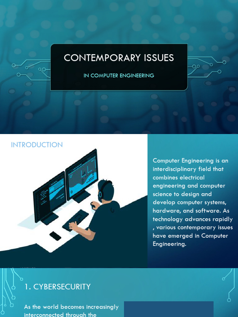 Contemporary Issues | PDF | Security | Computer Security