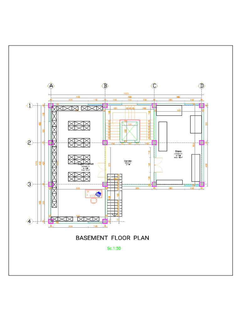 1 AR Final Floor Plan - Basement Floor | PDF