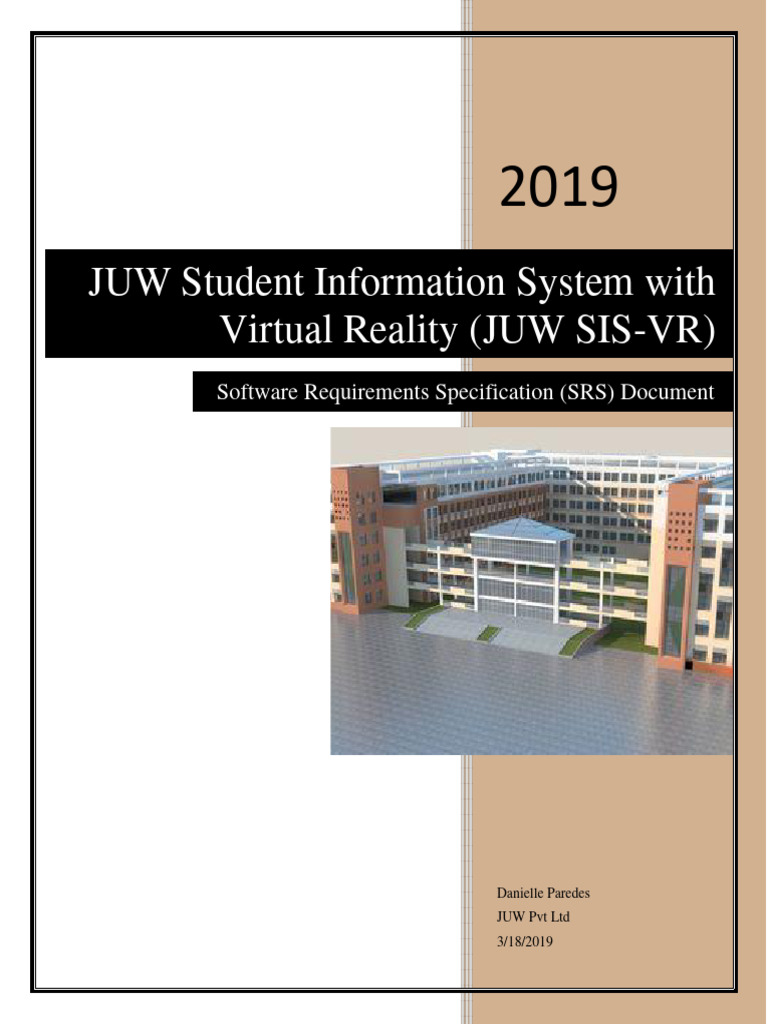 Sample SRS1 | PDF | Virtual Reality | Augmented Reality