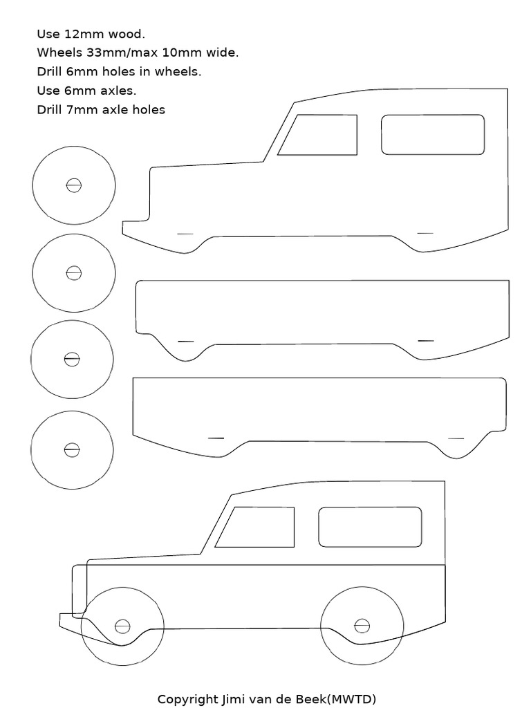 DIY Wooden Wheel Assembly Guide | PDF
