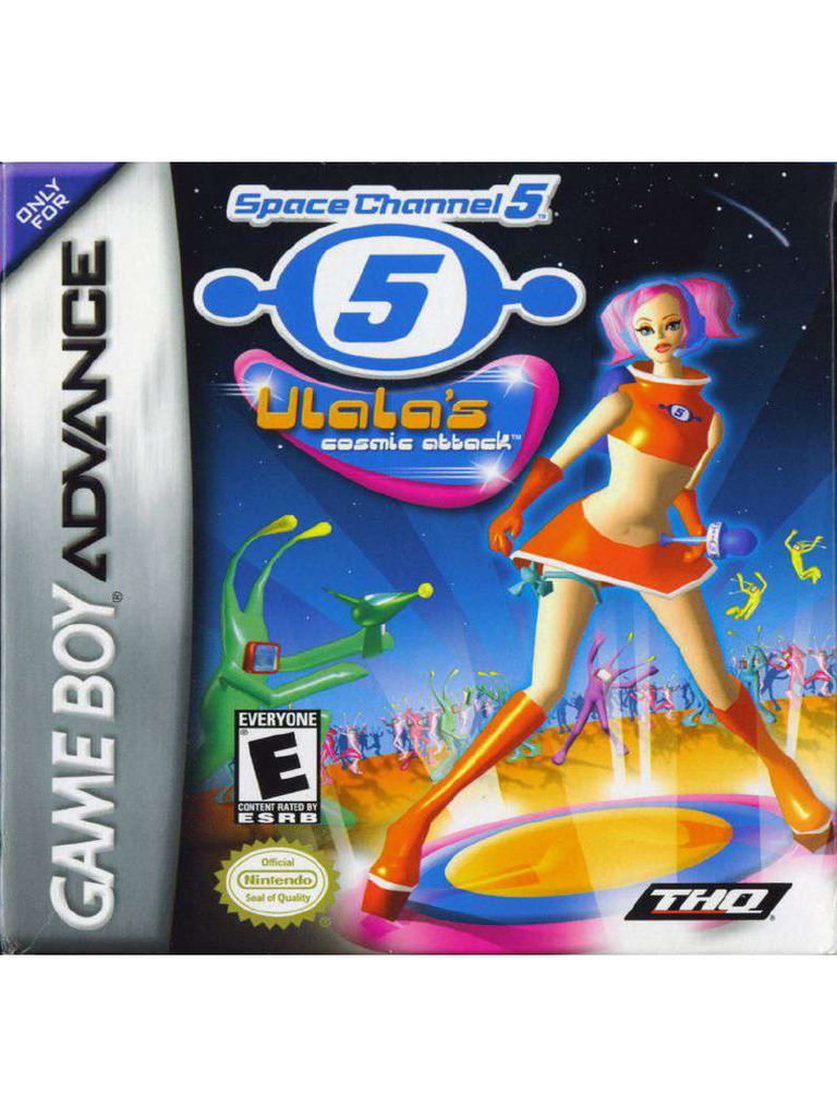 Space Channel 5 Game Boy Advance Front Cover | PDF