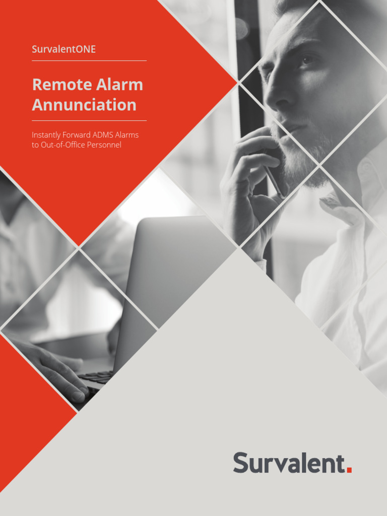 Survalent - Remote Alarm Annunciation RAA Brochure | PDF