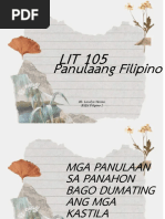 Uhaw Ang Tigang Na Lupa | PDF