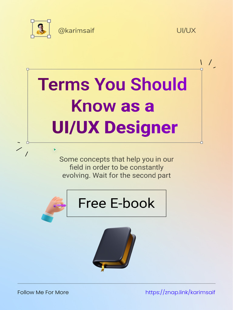 Terms You Should Know As A UIUX Designer (Free E-Book) | PDF