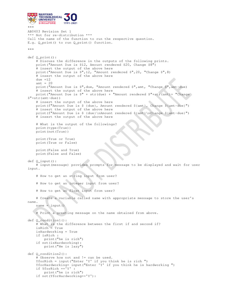 AB0403 Revision Set I | PDF | Computer Engineering | Software Development