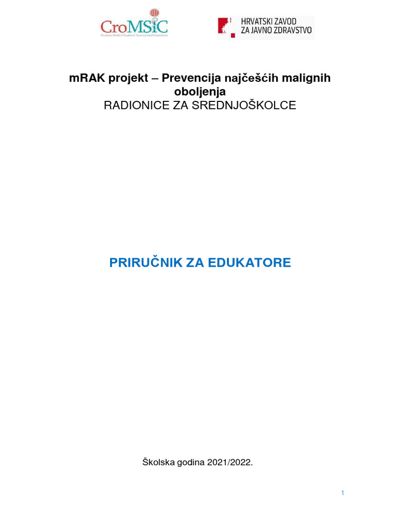 mRAK Priručnik | PDF