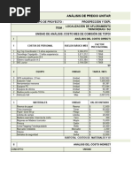 Ejemplo Calculo Basico Del Aiu o Aui en Presupuestos de Obra | PDF | Finanzas y dinero | Informática