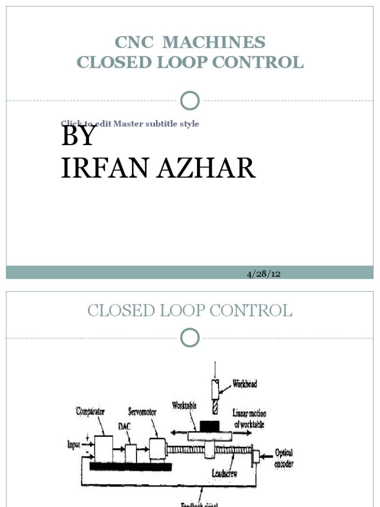 Understanding Closed Loop CNC Systems | PDF
