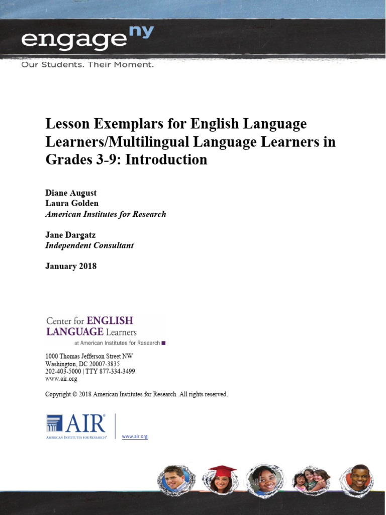 Lesson Exemplars Intro 508 | PDF | Learning | Human Communication