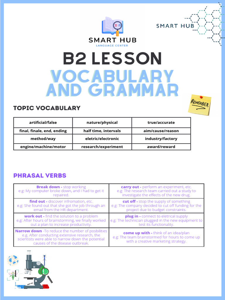 B2 English Lesson Plan Scitech | PDF