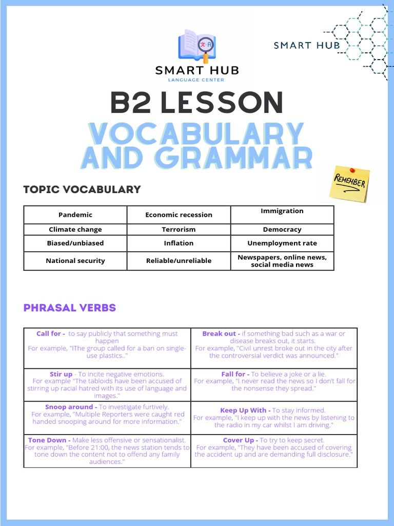 B2 English Lesson Plan Current Events | PDF | News