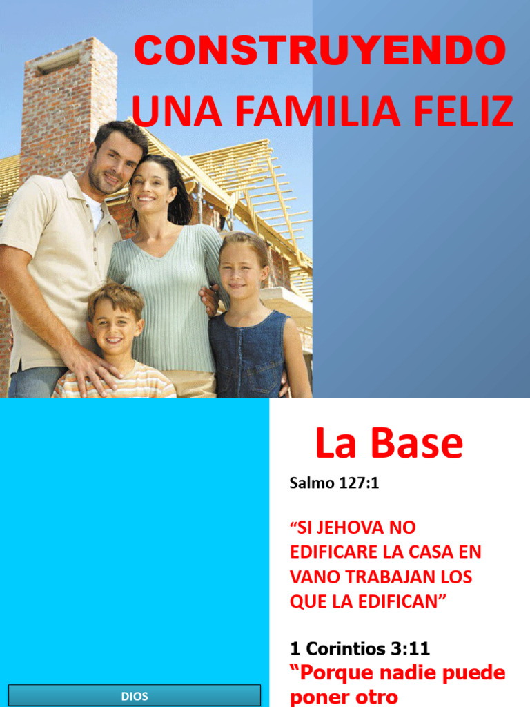 Construyendo Un Hogar Feliz | PDF