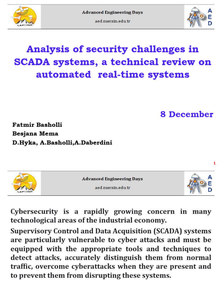 SCADA | PDF | Scada | Computer Network