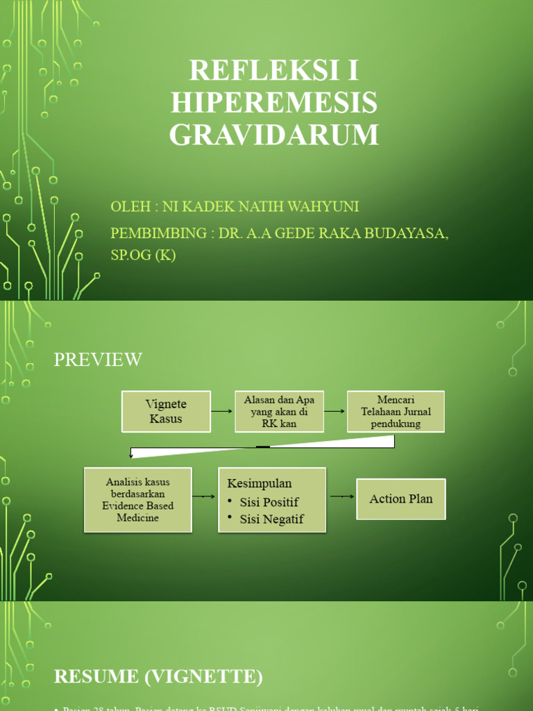 Contoh Refleksi Kasus | PDF