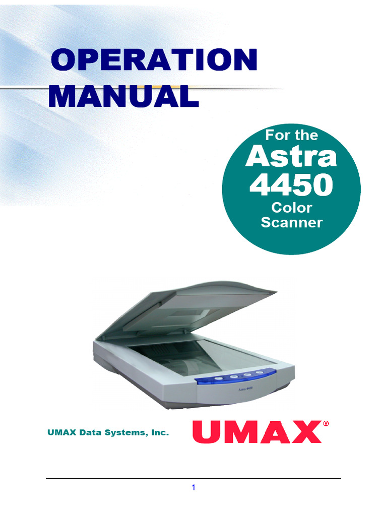Astra 4450 | PDF | Image Scanner | Icon (Computing)