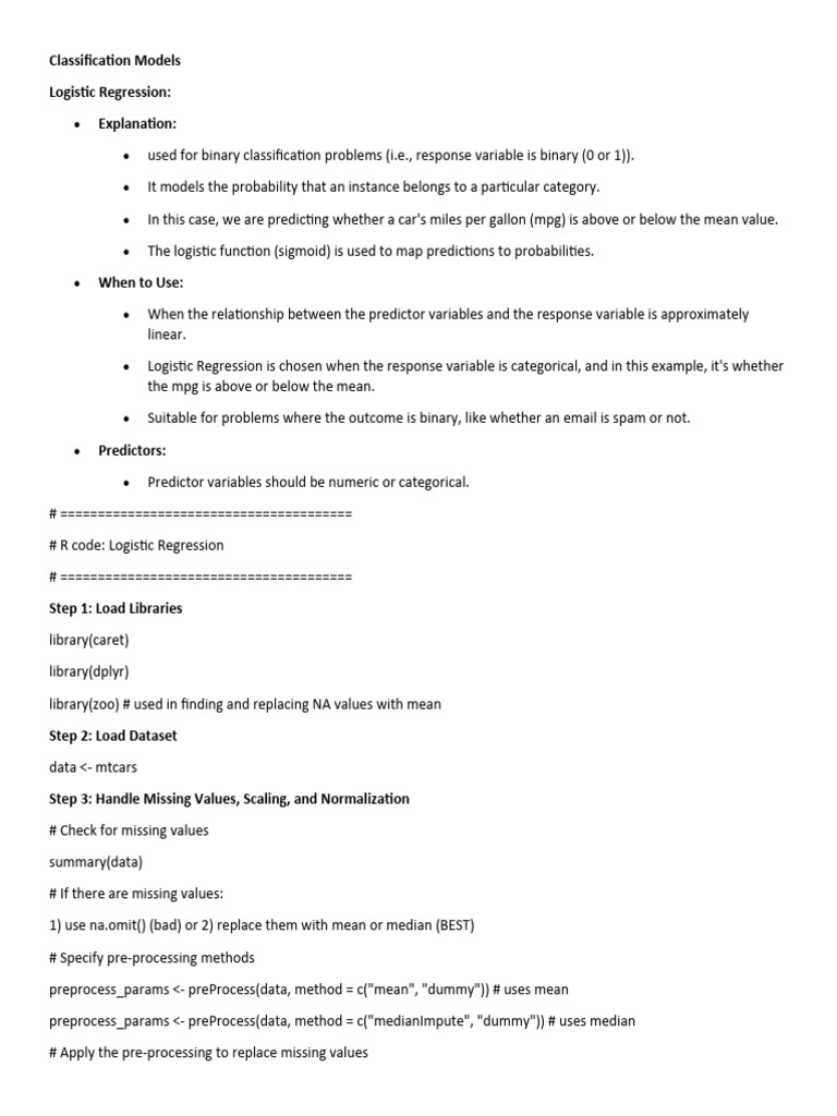 Classification Models Pdf Support Vector Machine Statistical 6411