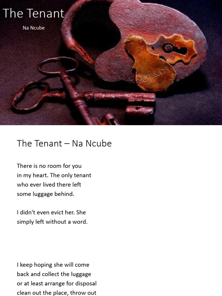 The Tenant | PDF