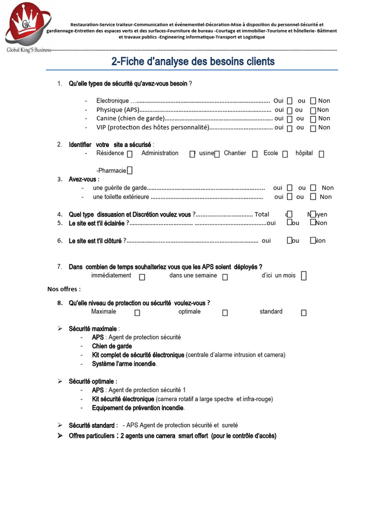 Fiche D'analyse | PDF