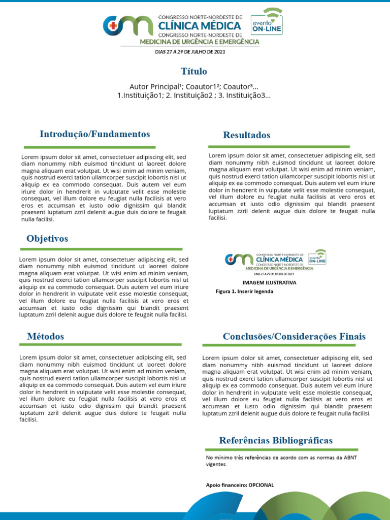 Modelo Apresentação E-Pôster | PDF