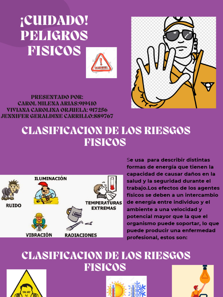 Presentacion Riesgos Fisicos | PDF | Higiene Ocupacional | Riesgo
