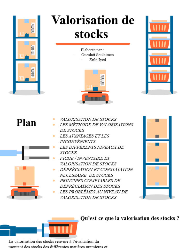 Valorisation de Stocks | PDF | Inventaire | Comptabilité
