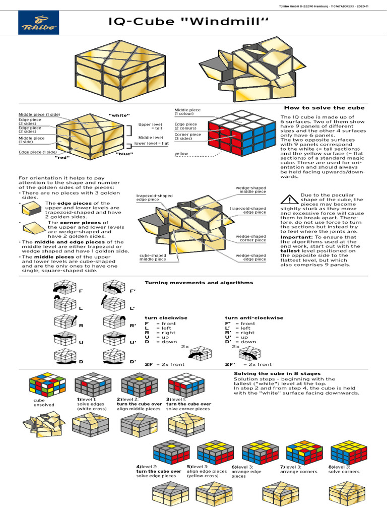 Windmill Cube Solution | PDF