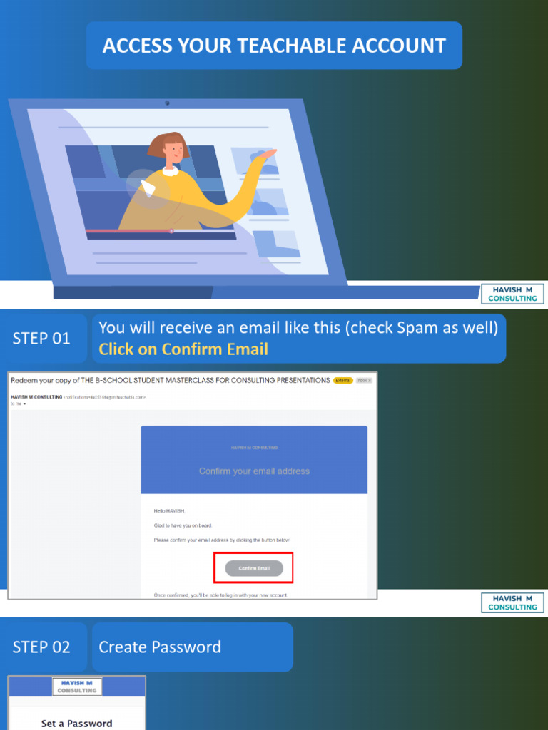 Access Your Teachable Account | PDF | Social Science | Self-Improvement