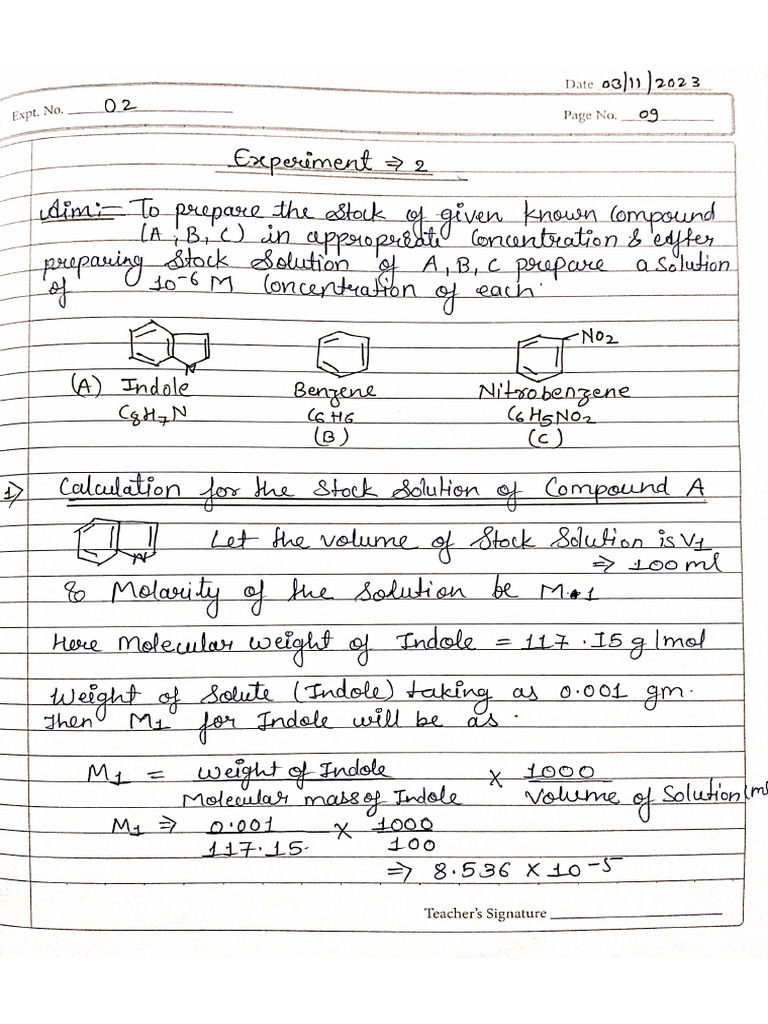 Spectroscopy Handmade Practical Notes | PDF