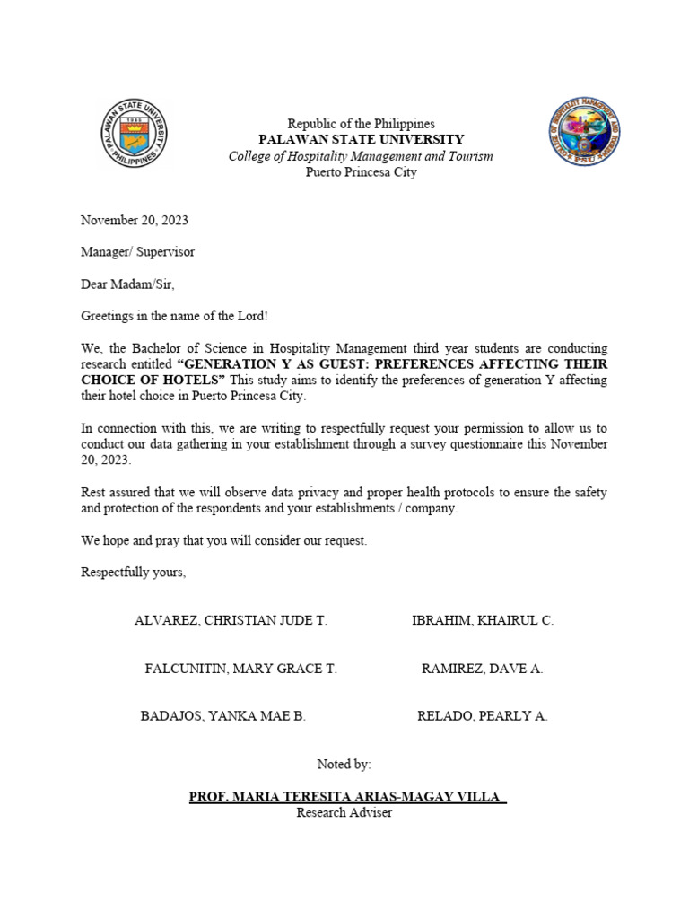 Final Requst Letter | PDF