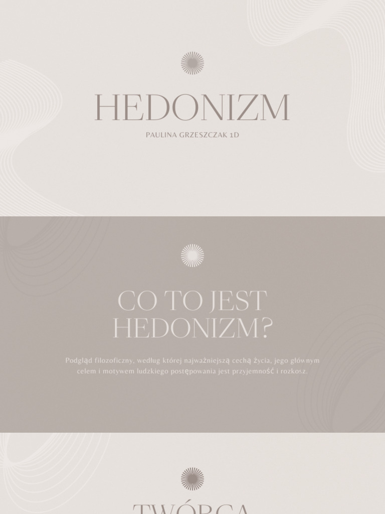 Hedonizm | PDF