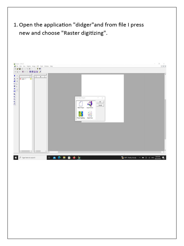 Raster Digitizing Workflow Guide | PDF
