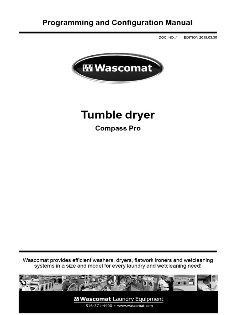 PM - 438921635 - Compass Pro - Wascomat - US | PDF | Menu (Computing ...