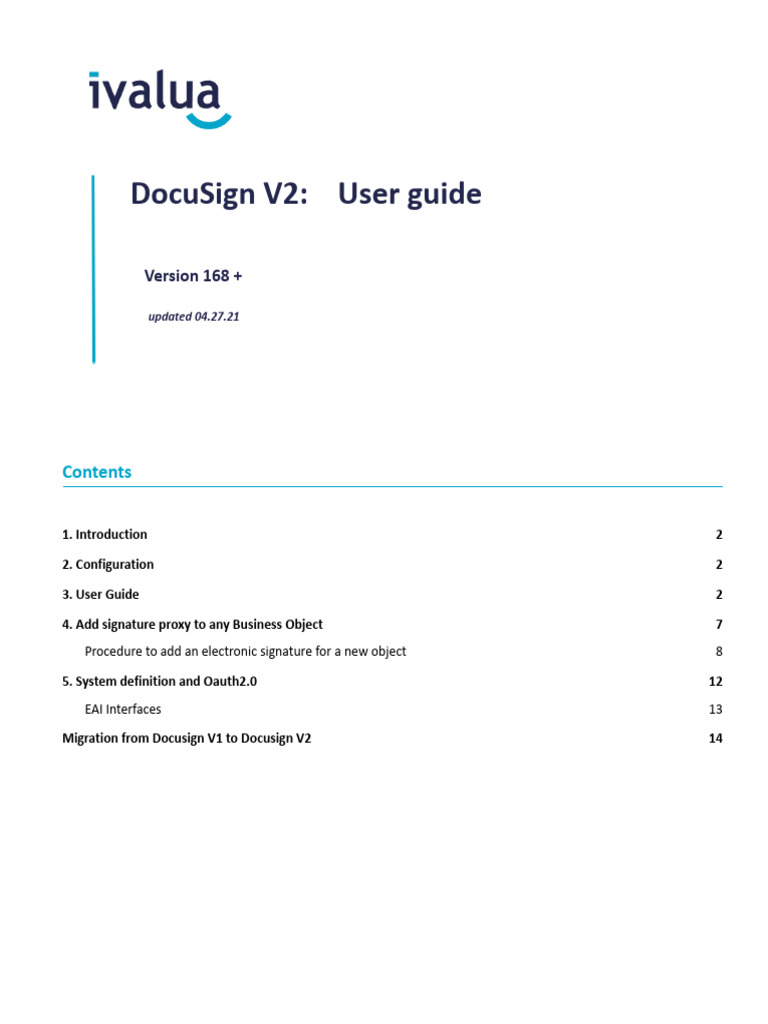 02 - User Guide DocuSign (v.168+) | Download Free PDF | Proxy Server ...