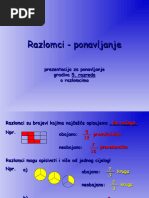 Peti Ispit Znanja - Razlomci | PDF