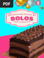 Receitas de Slice Cakes por Daiana Dias | PDF | Chocolate | Bolos